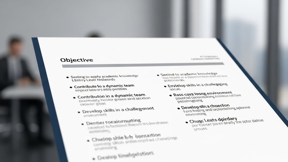60+ Career Objectives to Beat ATS in 2026 | Preplink.ai